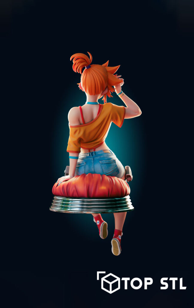 Adult Misty Sexy 3d Printing Model Pokemon Stl Files Top Stl