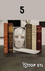 Horror Book Nook Pack STL Files - TOP STL