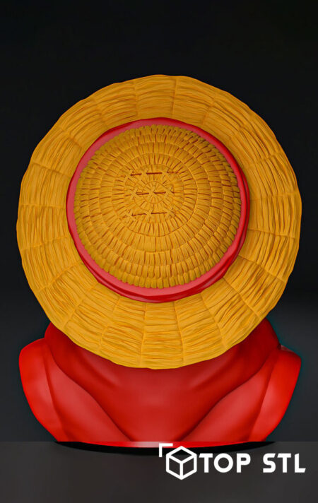 Luffy Bust STL Files - TOP STL
