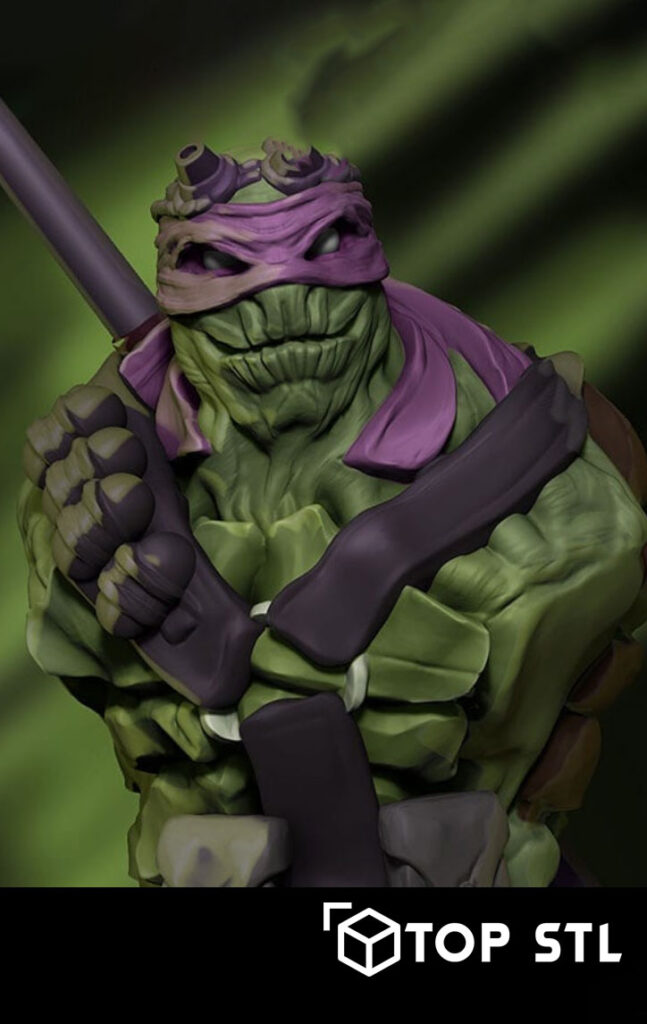 TMNT Bust Pack STL Files - TOP STL