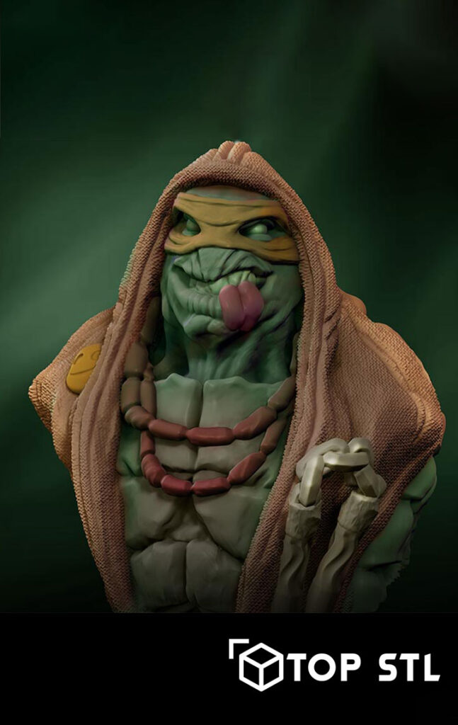 TMNT Bust Pack STL Files - TOP STL
