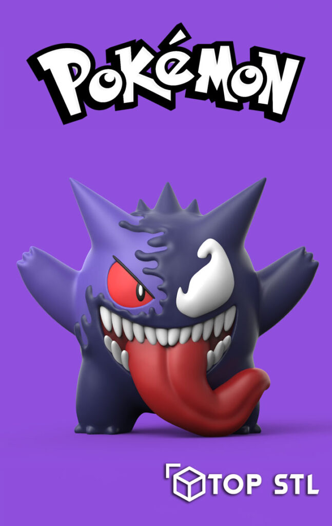 Venom Pokemon STL Pack - TOP STL