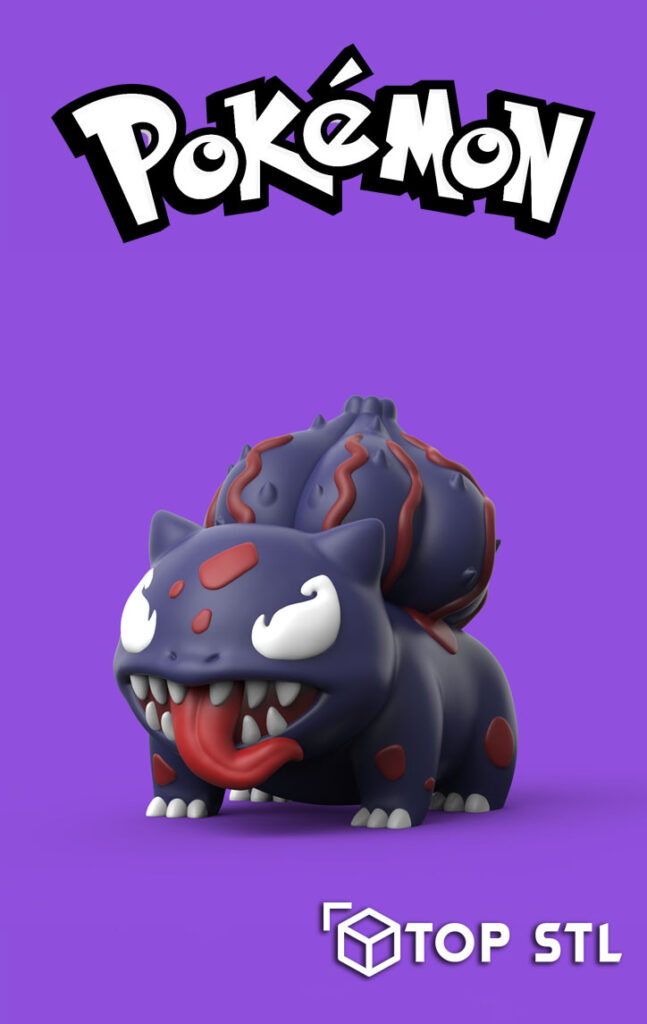 Venom Pokemon STL Pack - TOP STL