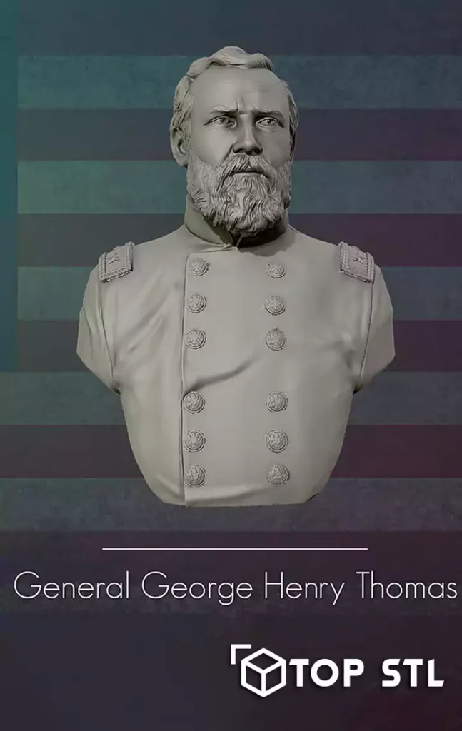 George Henry Thomas 3D Print STL Model - TOP STL