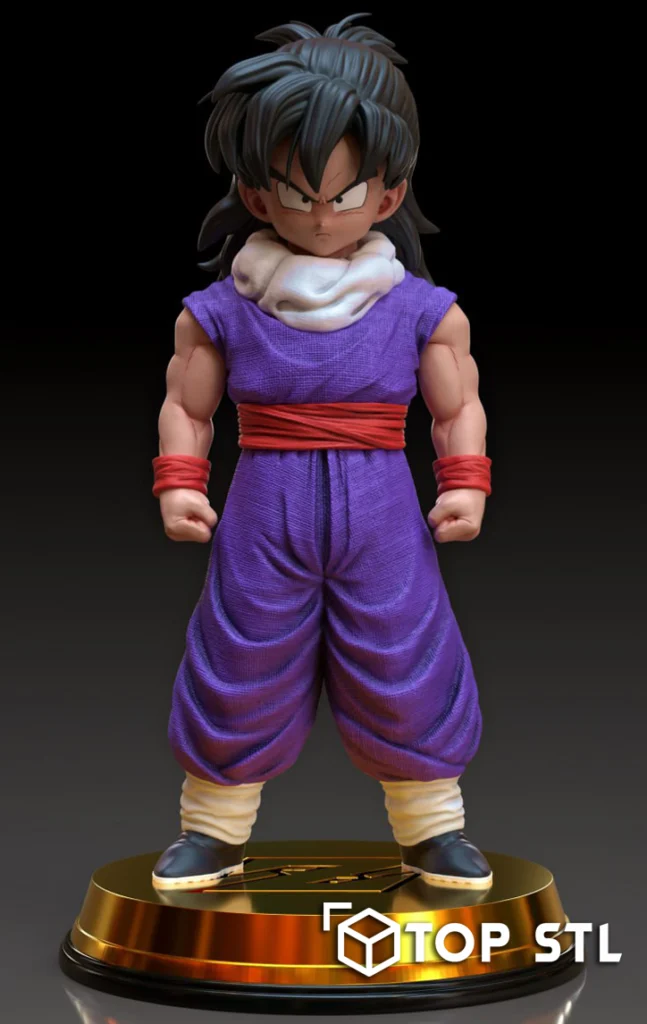 Gohan 1-6 Scale 3D Print STL Model - TOP STL