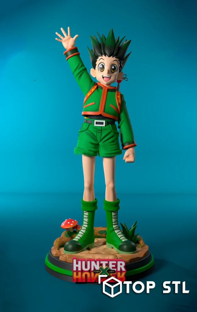 Gon Freecss STL 3D Print Model - TOP STL