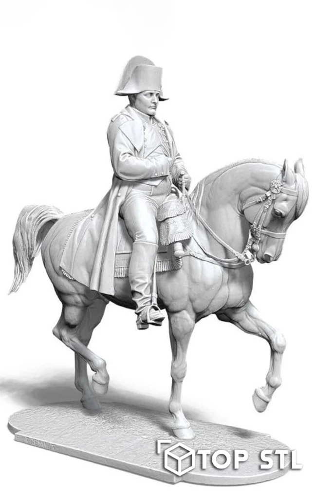 Napoleon STL 3D Print Model - TOP STL
