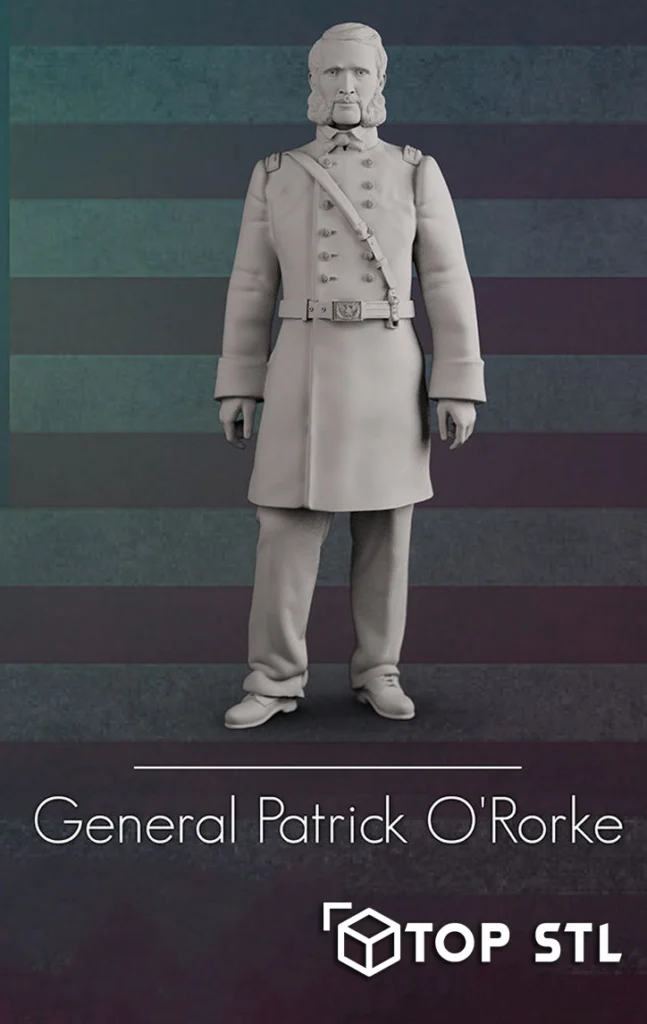 Patrick O Rorke 3D Print STL Model - TOP STL