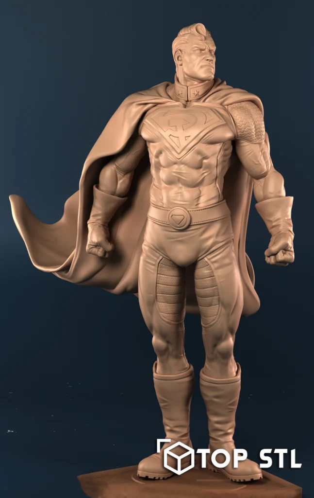 Superman Red Son STL Files - TOP STL
