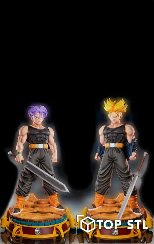 Trunks 3D Print STL Model - TOP STL