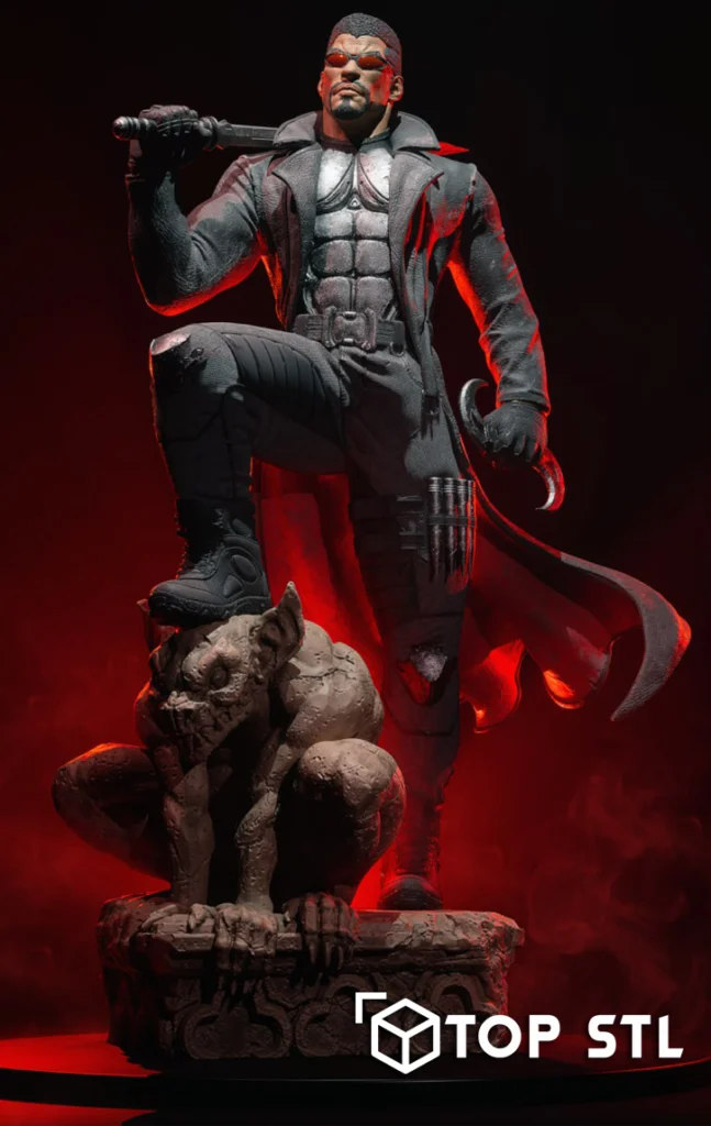 Blade STL 3D Print Model - TOP STL