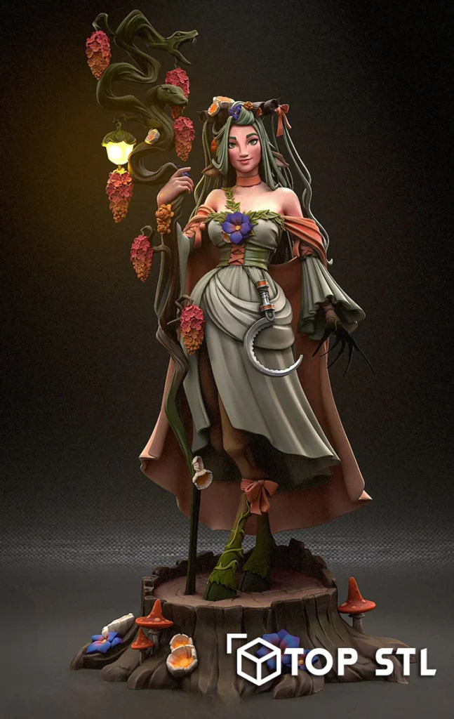 Fearne Calloway STL 3D Print Model - TOP STL